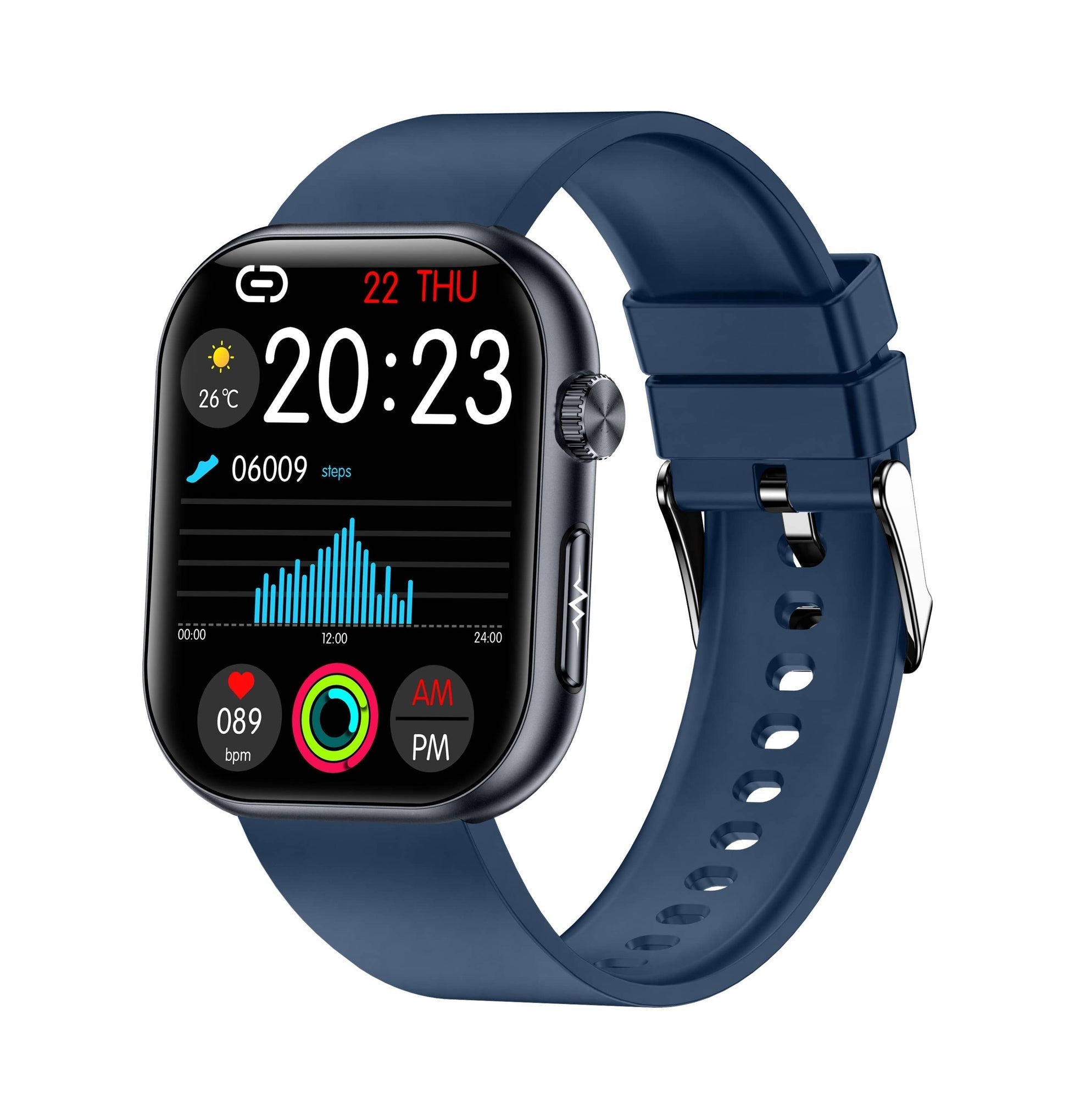 Smartware QuickFit Waterproof Smart Fitness Tracker Watch with Heart ...